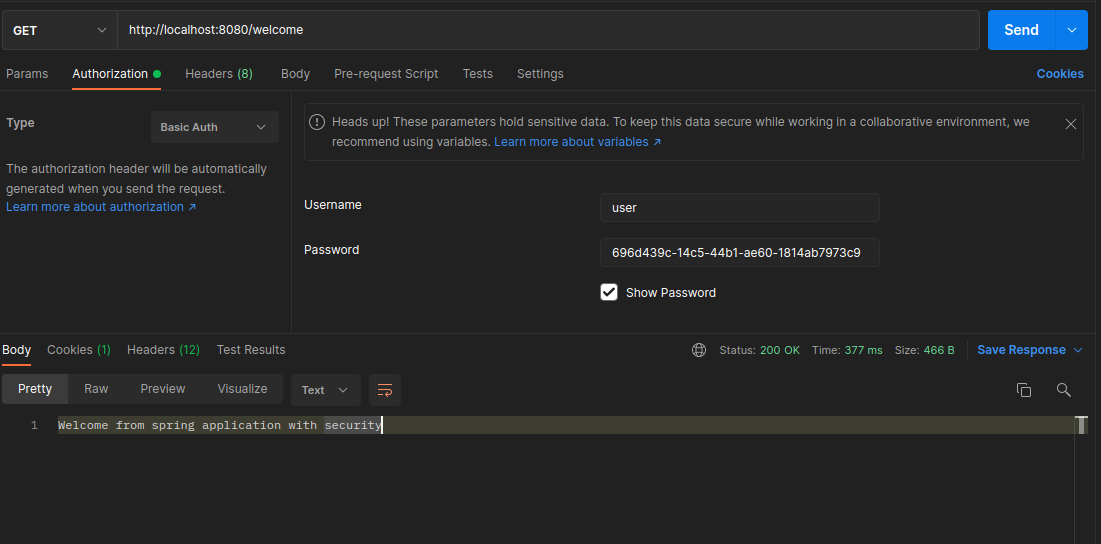 Spring Security Basic - 2D-Garden